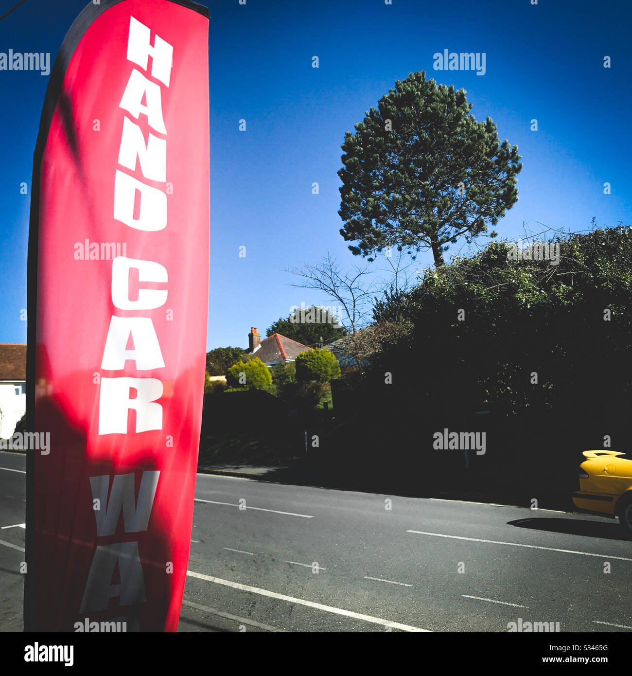 Car Wash Signage High Resolution Stock Photography and Images - Alamy
