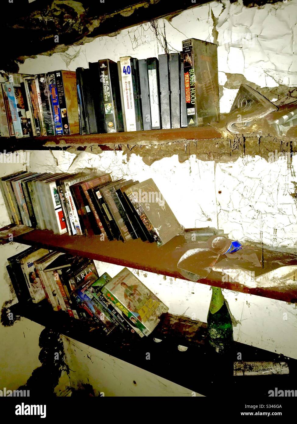 Random Old Bookshelf