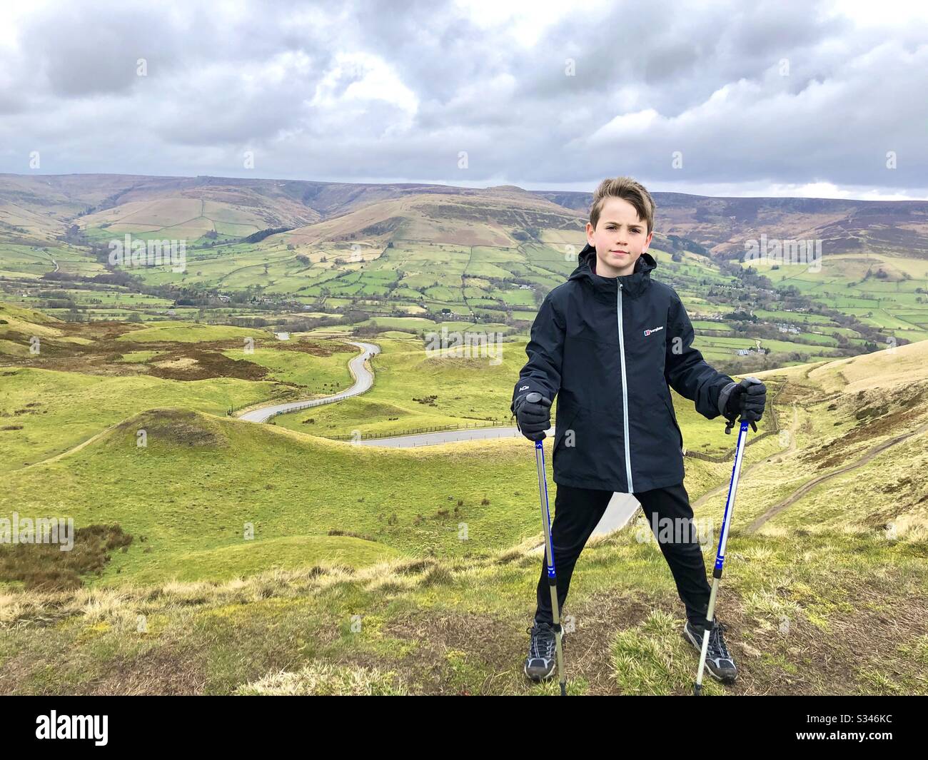 Mam tor view hi-res stock photography and images - Alamy