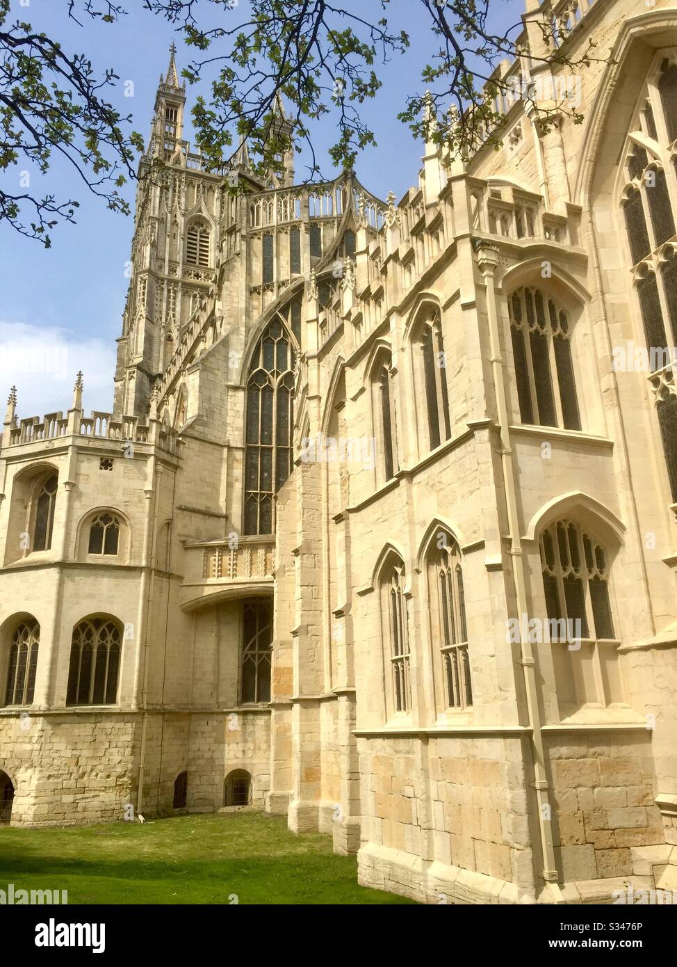Gloucester Cathedral Gothic Architecture High Resolution Stock ...