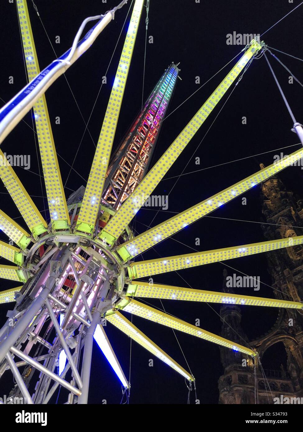 Funfair Lights High Resolution Stock Photography and Images - Alamy