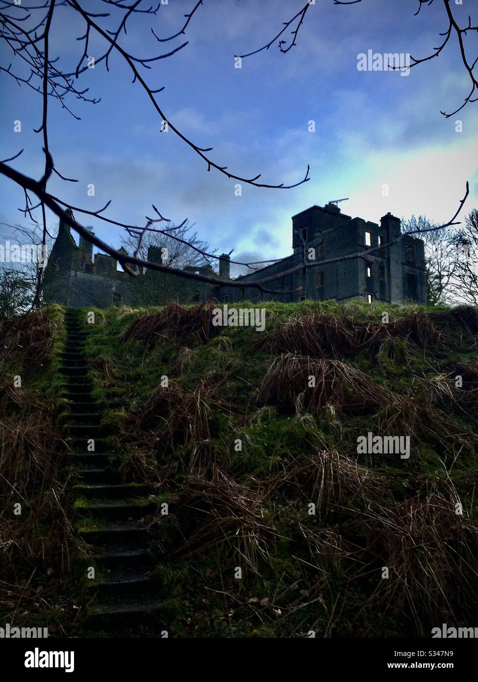 Urbex castle hi-res stock photography and images - Alamy