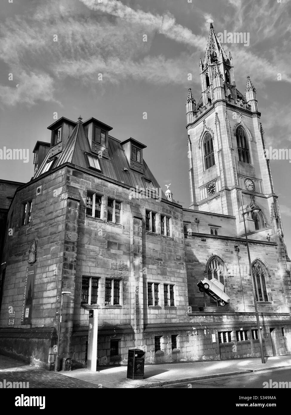 St Nicholas church Liverpool city centre Stock Photo - Alamy