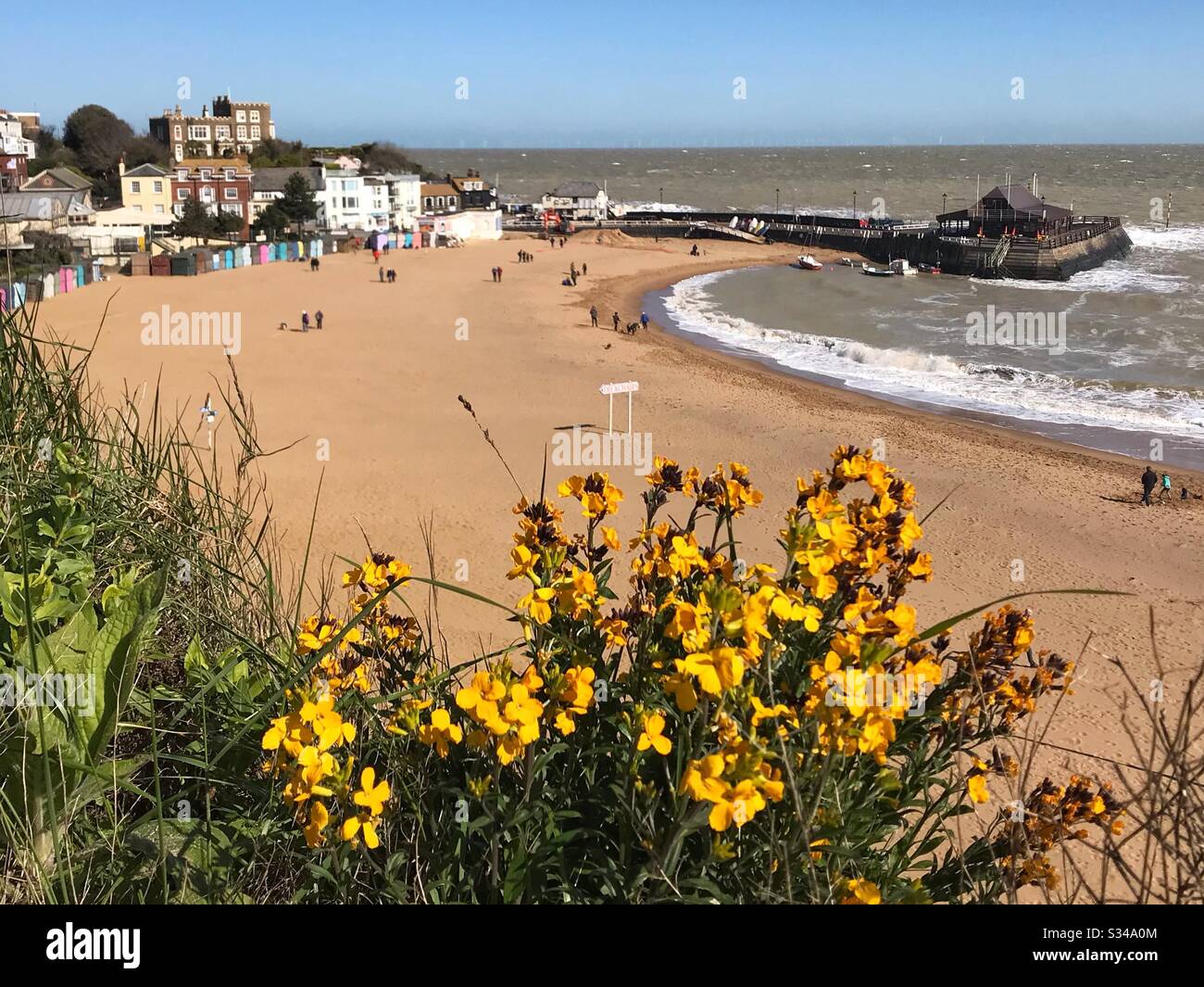 People utilising the natural open space during the coronavirus outbreak ...