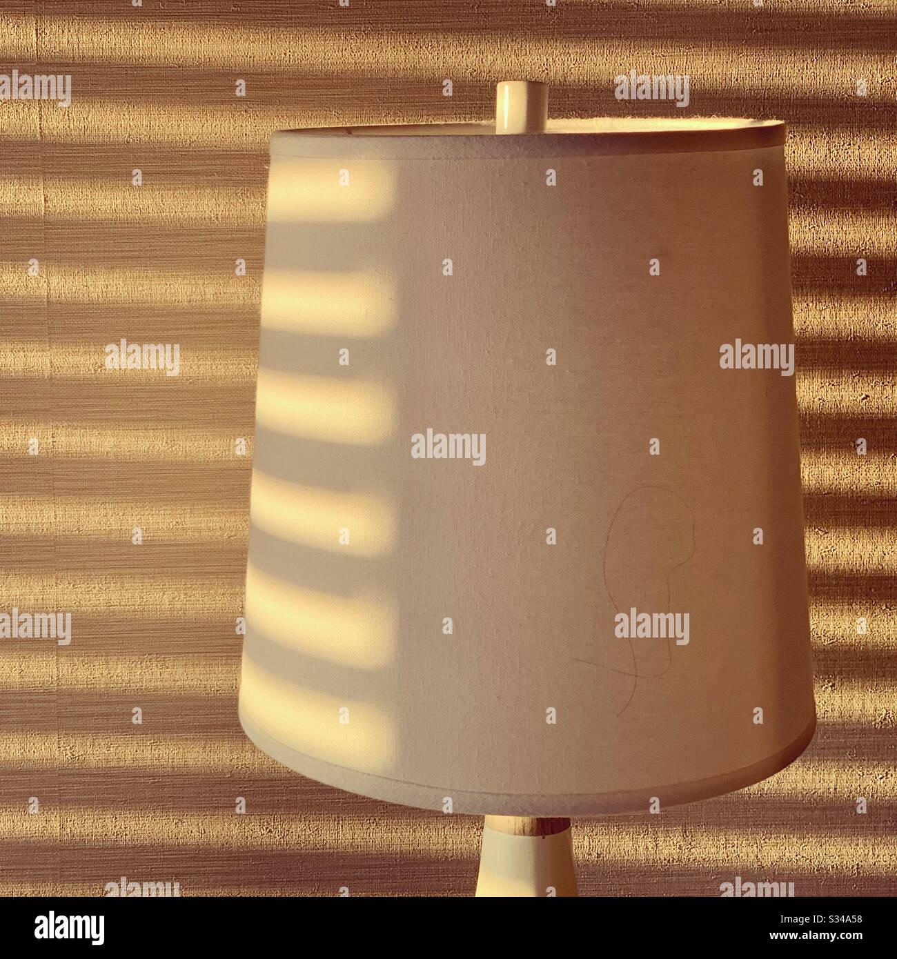 Sunlight through blinds hi-res stock photography and images - Alamy
