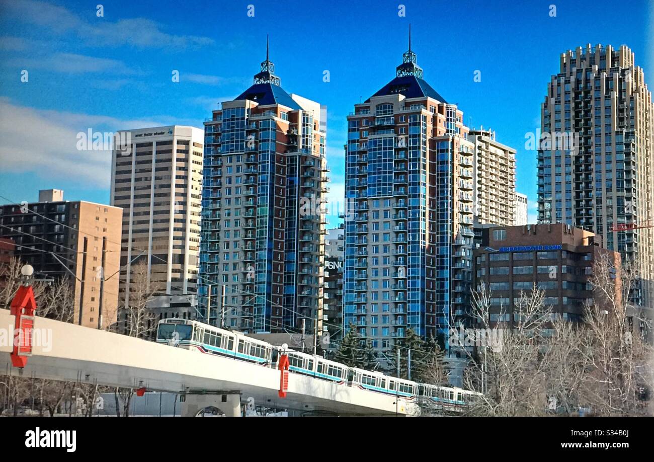 Calgary transit system hi-res stock photography and images - Alamy