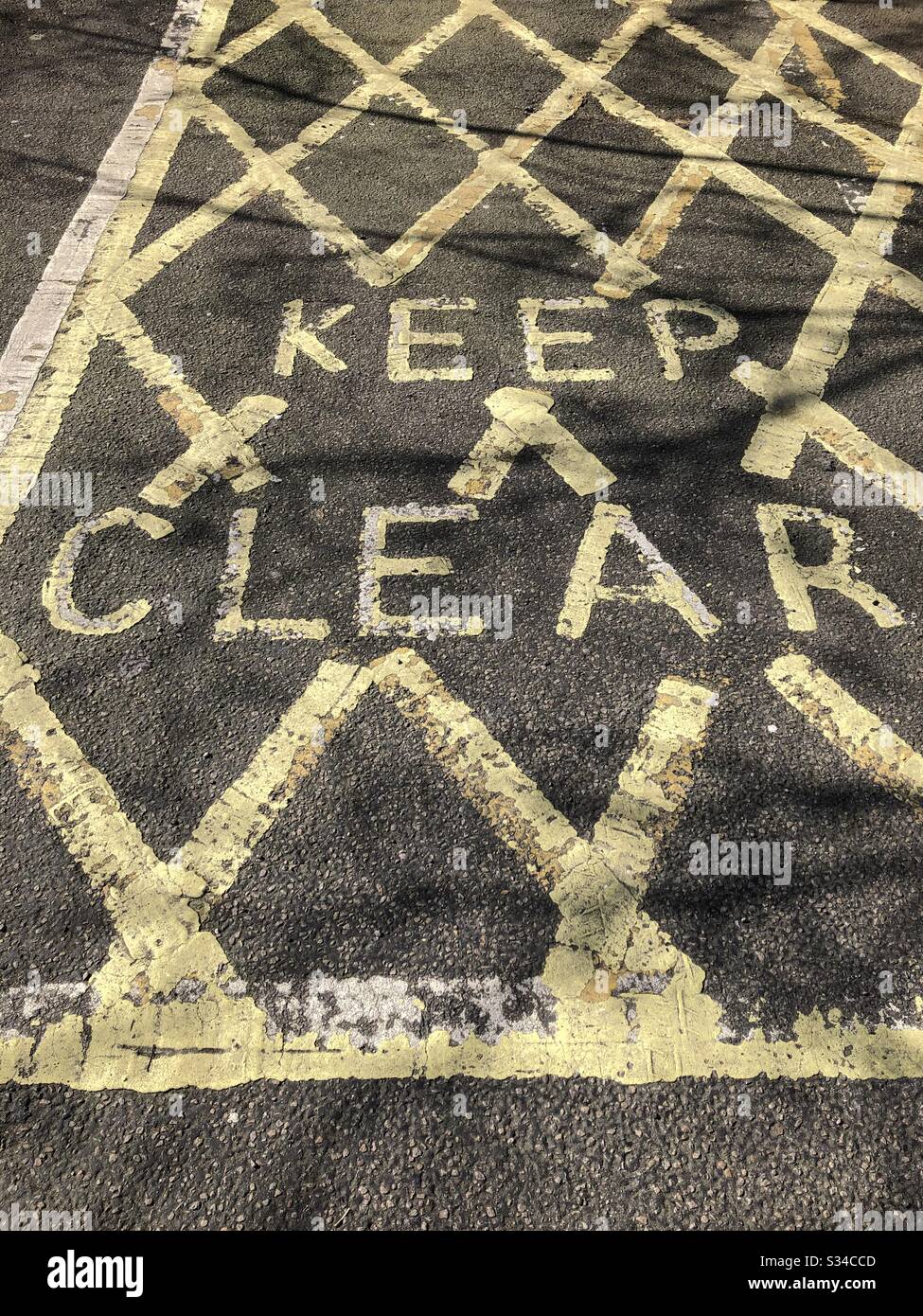 Clear markings hi-res stock photography and images - Alamy