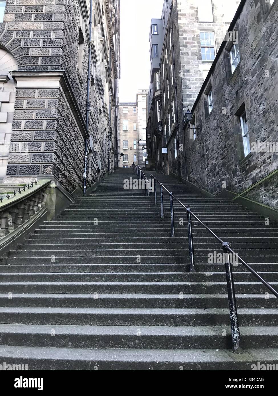 Edinburgh Stone Steps High Resolution Stock Photography and Images - Alamy