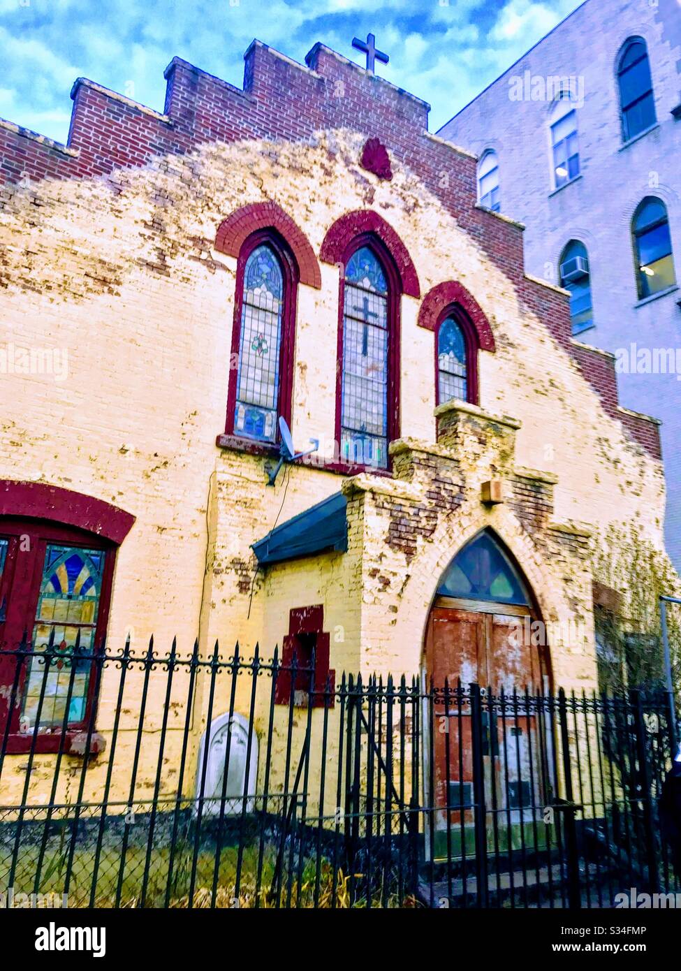 Harlem church hi-res stock photography and images - Alamy