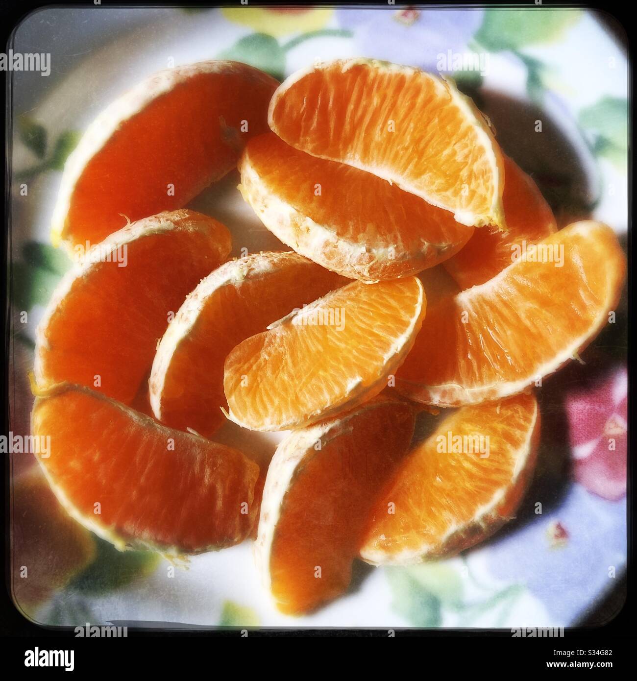 Orange sections hi-res stock photography and images - Alamy
