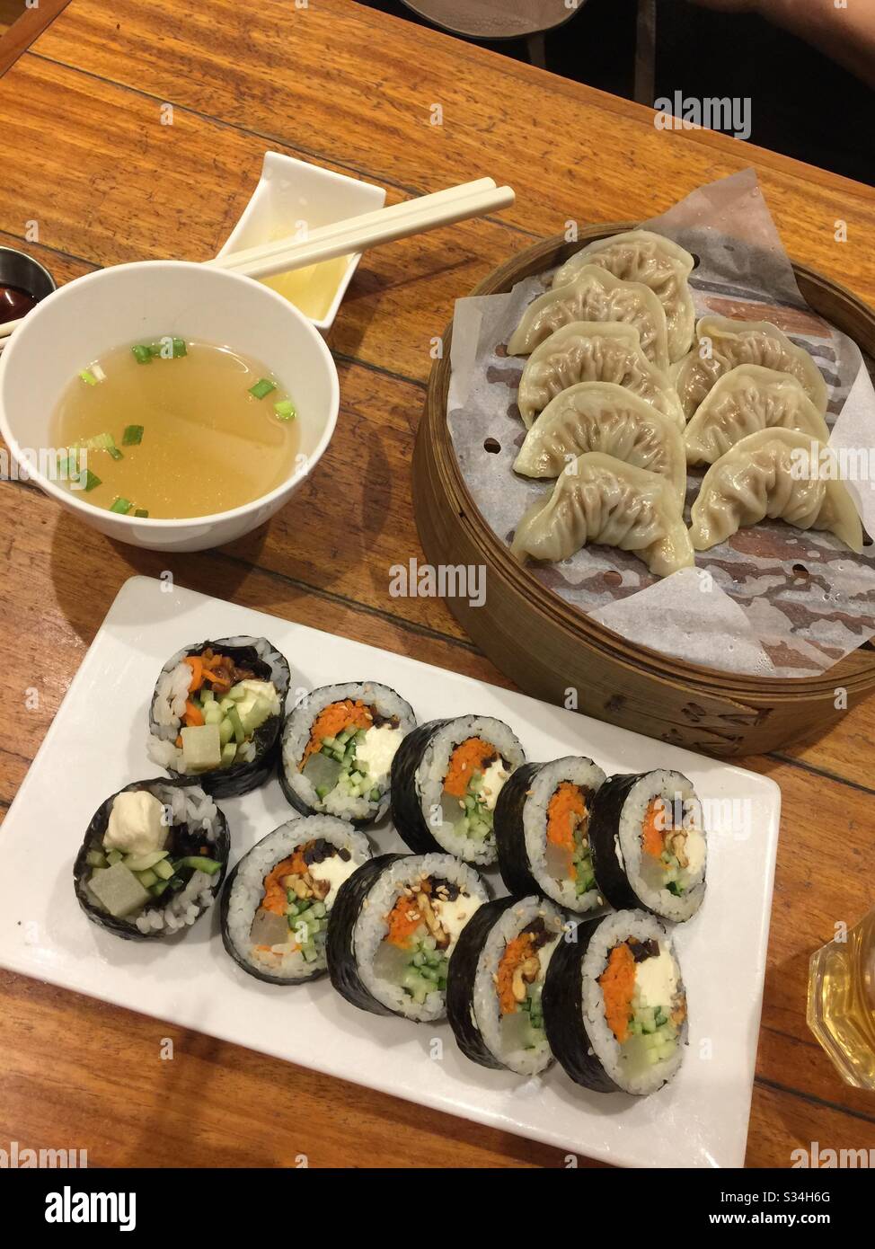 Korean dumpling hi-res stock photography and images - Alamy