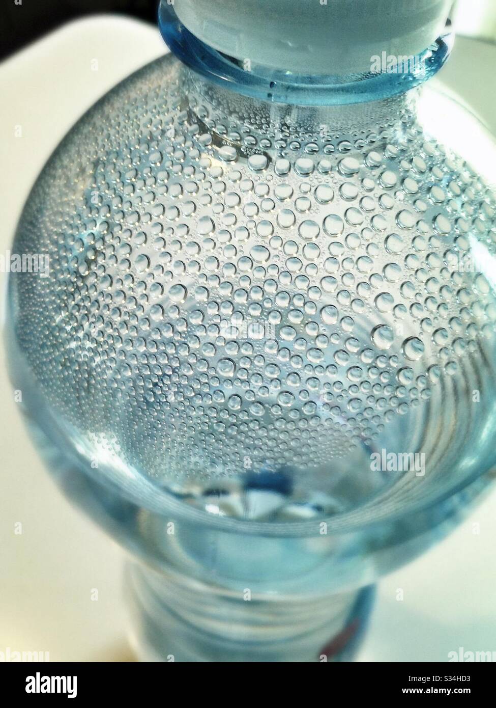 Water Bottle Drop Stock Photo - Alamy