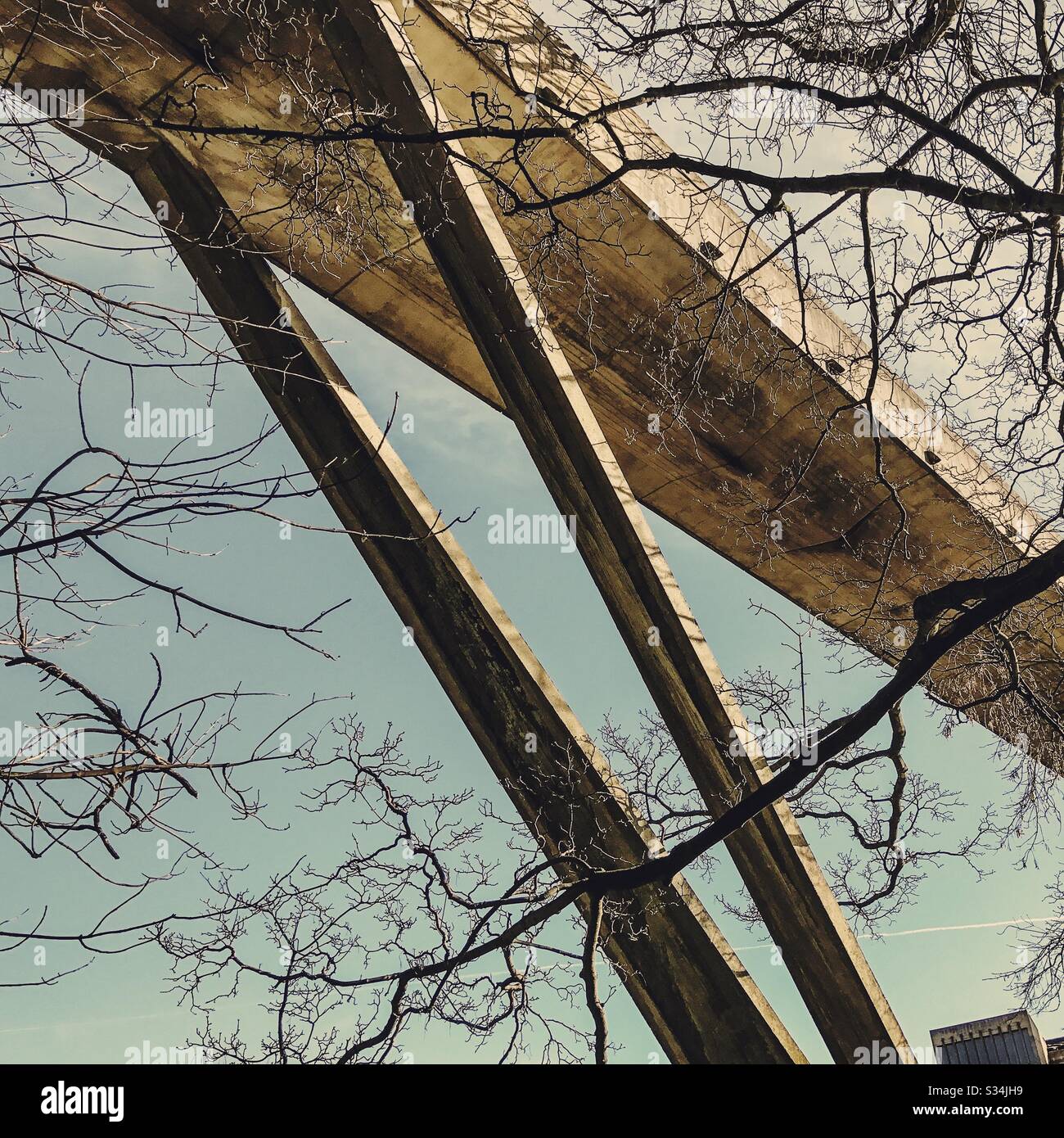 Architecture of Durham City, North East England. Brutalist ...