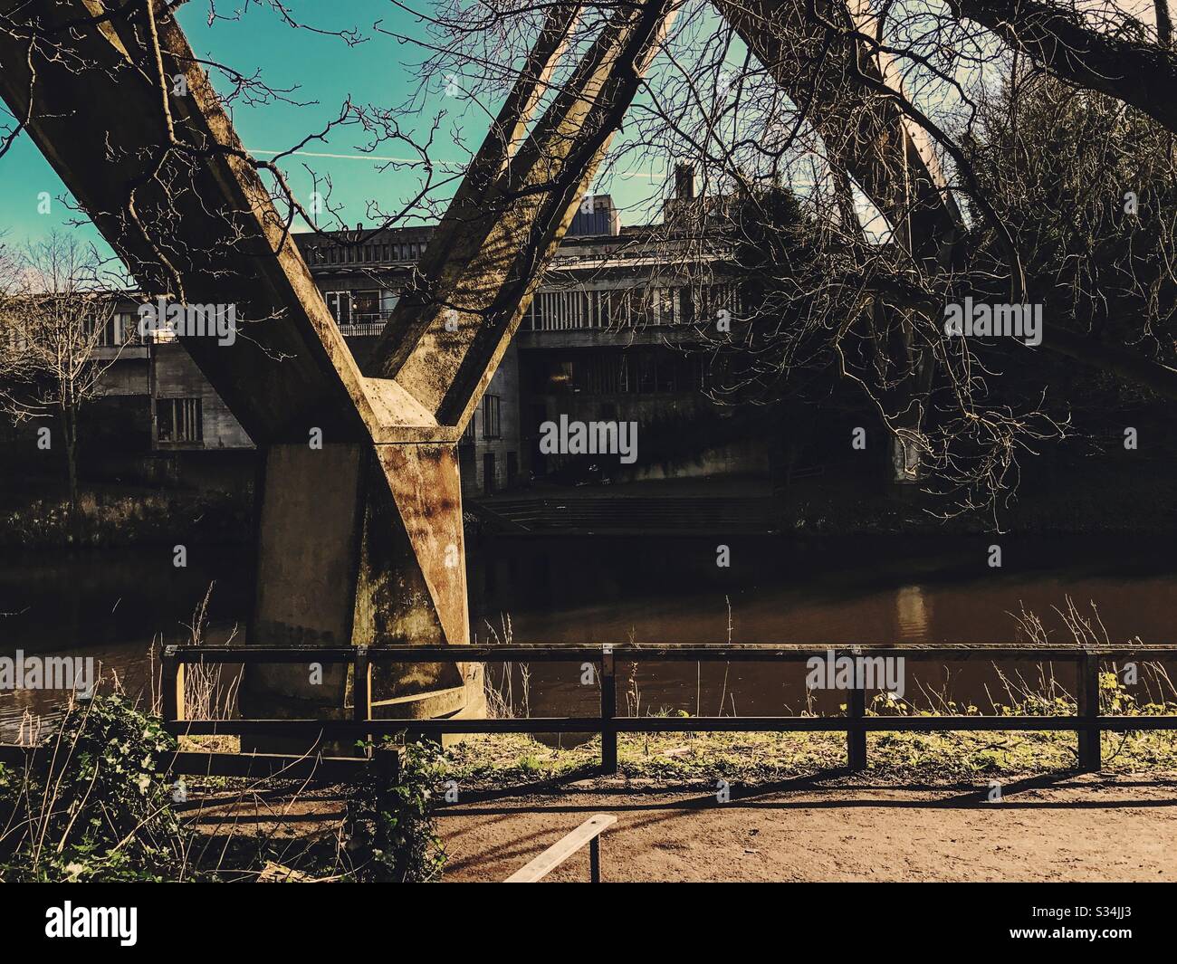 Architecture of Durham City, North East England. Brutalist ...