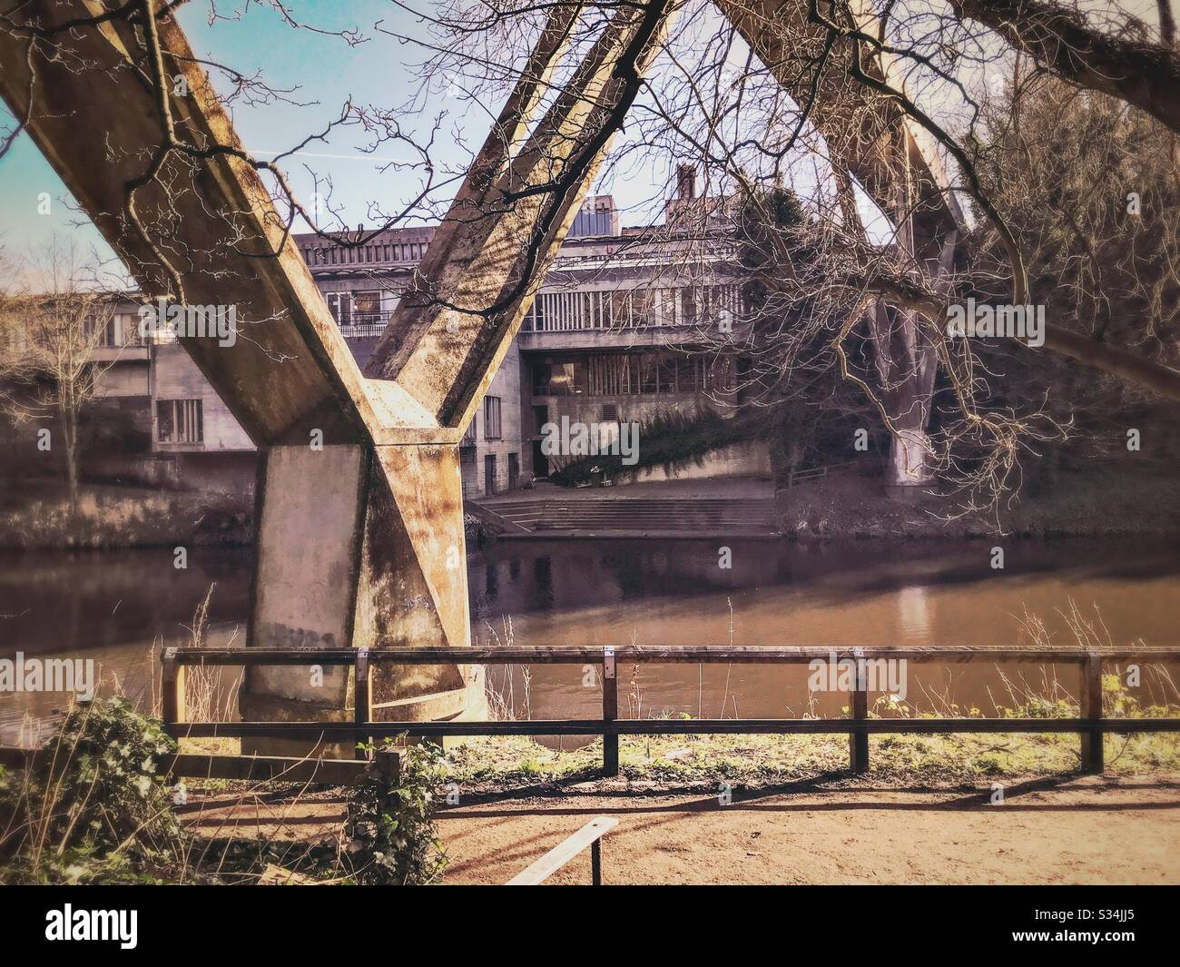 Architecture of Durham City, North East England. Brutalist ...