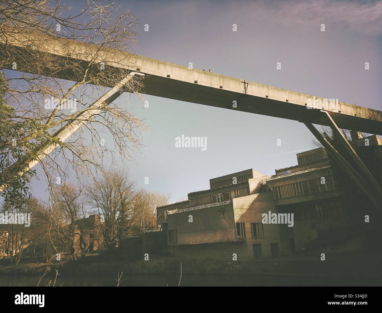 Architecture of Durham City, North East England. Brutalist ...