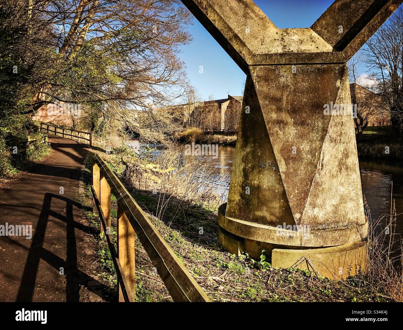 Architecture of Durham City, North East England. Brutalist ...
