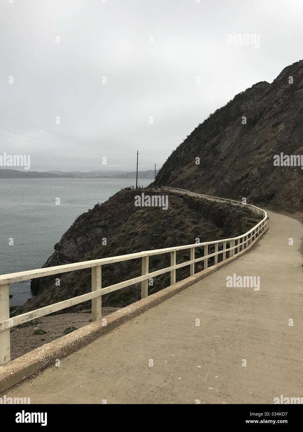 Pathway to the Ocean Stock Photo - Alamy