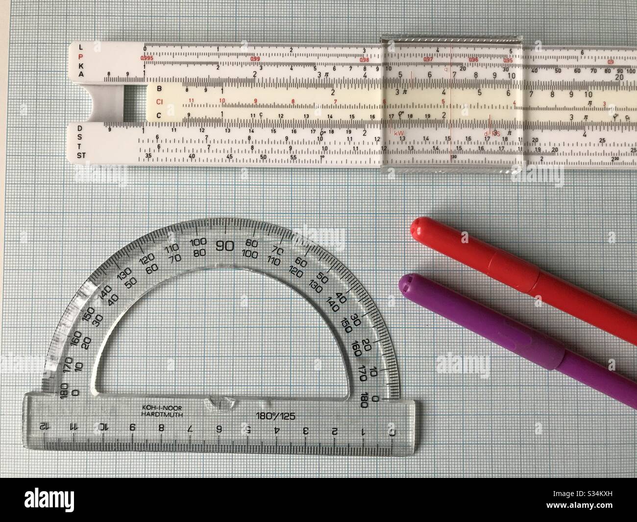 Slide Rule High Resolution Stock Photography and Images - Alamy