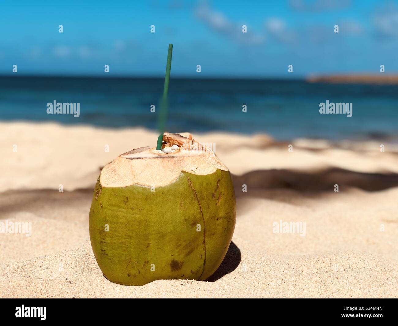Coconut by the beach hi-res stock photography and images - Alamy