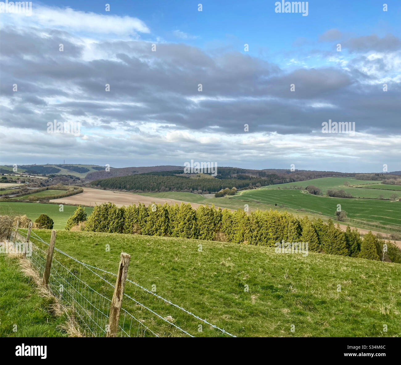Butser Hill High Resolution Stock Photography and Images - Alamy