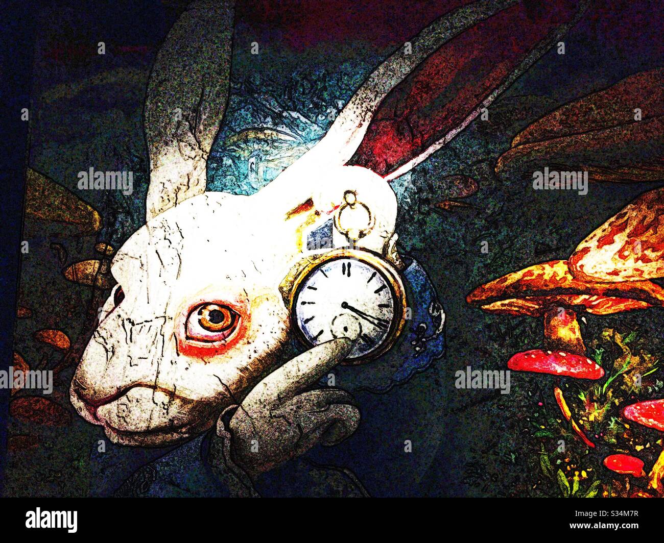 Rabbit hole alice hi-res stock photography and images - Alamy