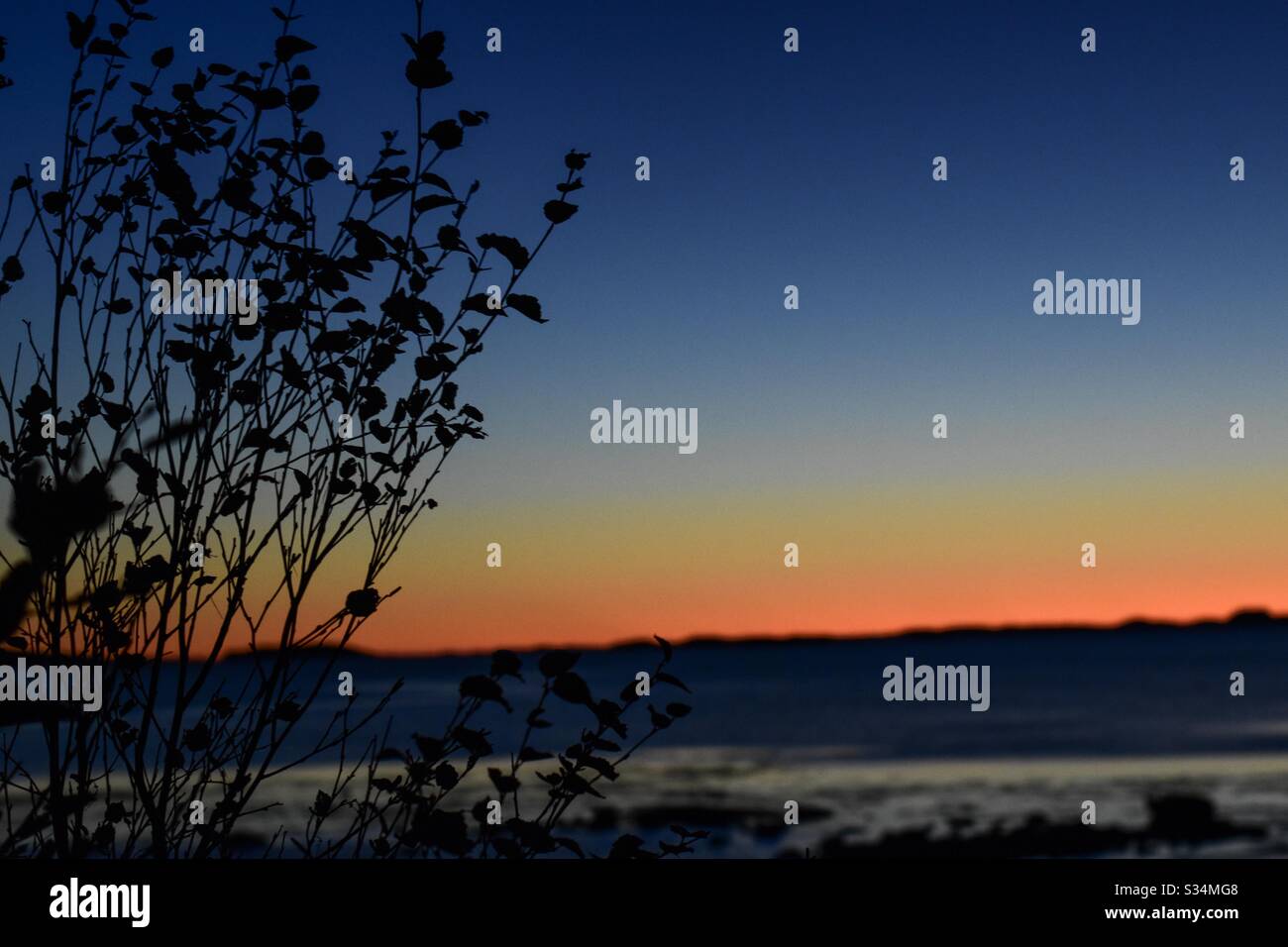 Gradient sunset colors hi-res stock photography and images - Alamy