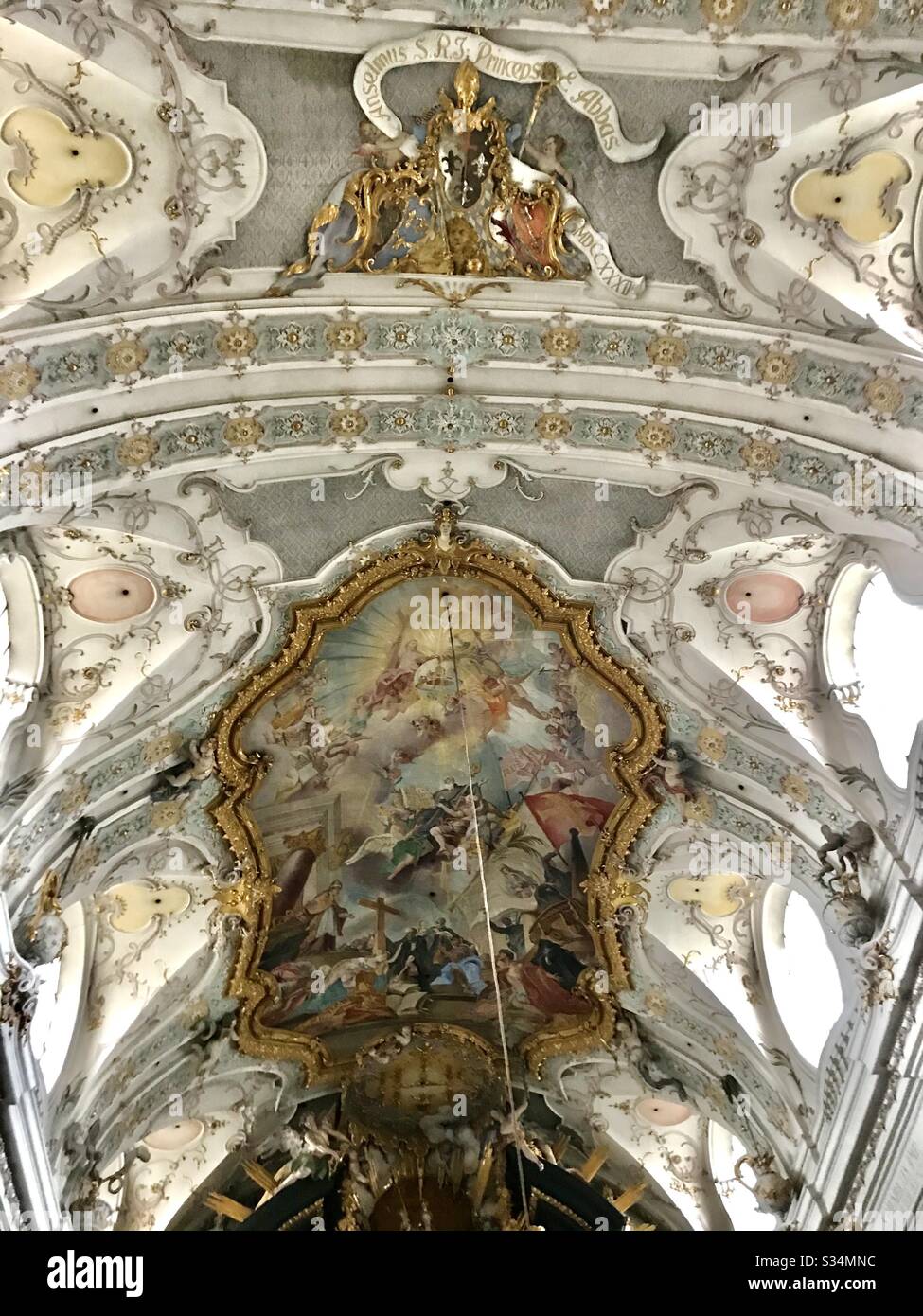 Baroque church ceiling hi-res stock photography and images - Alamy