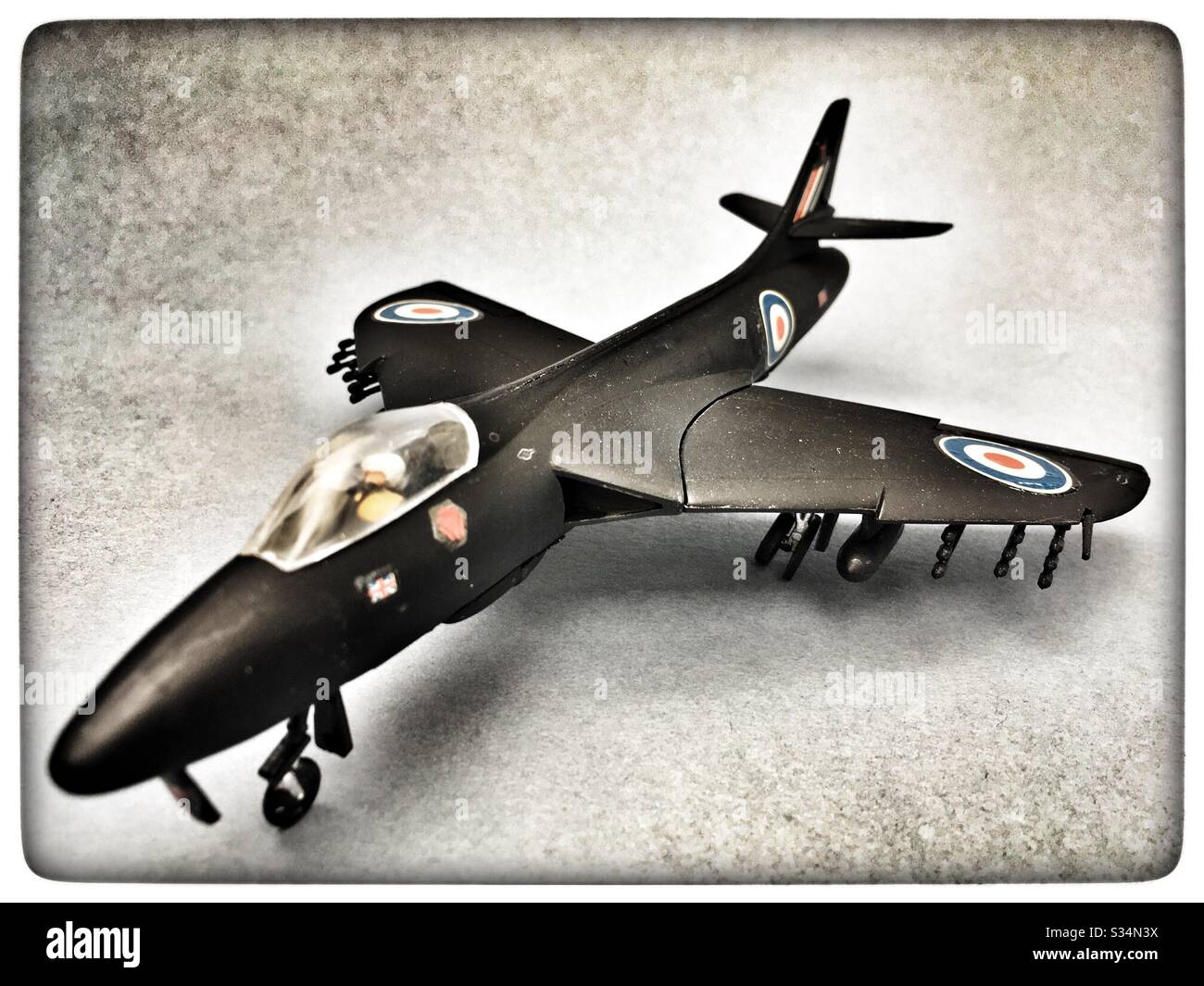 Hawker hunter model aircraft hi-res stock photography and images - Alamy