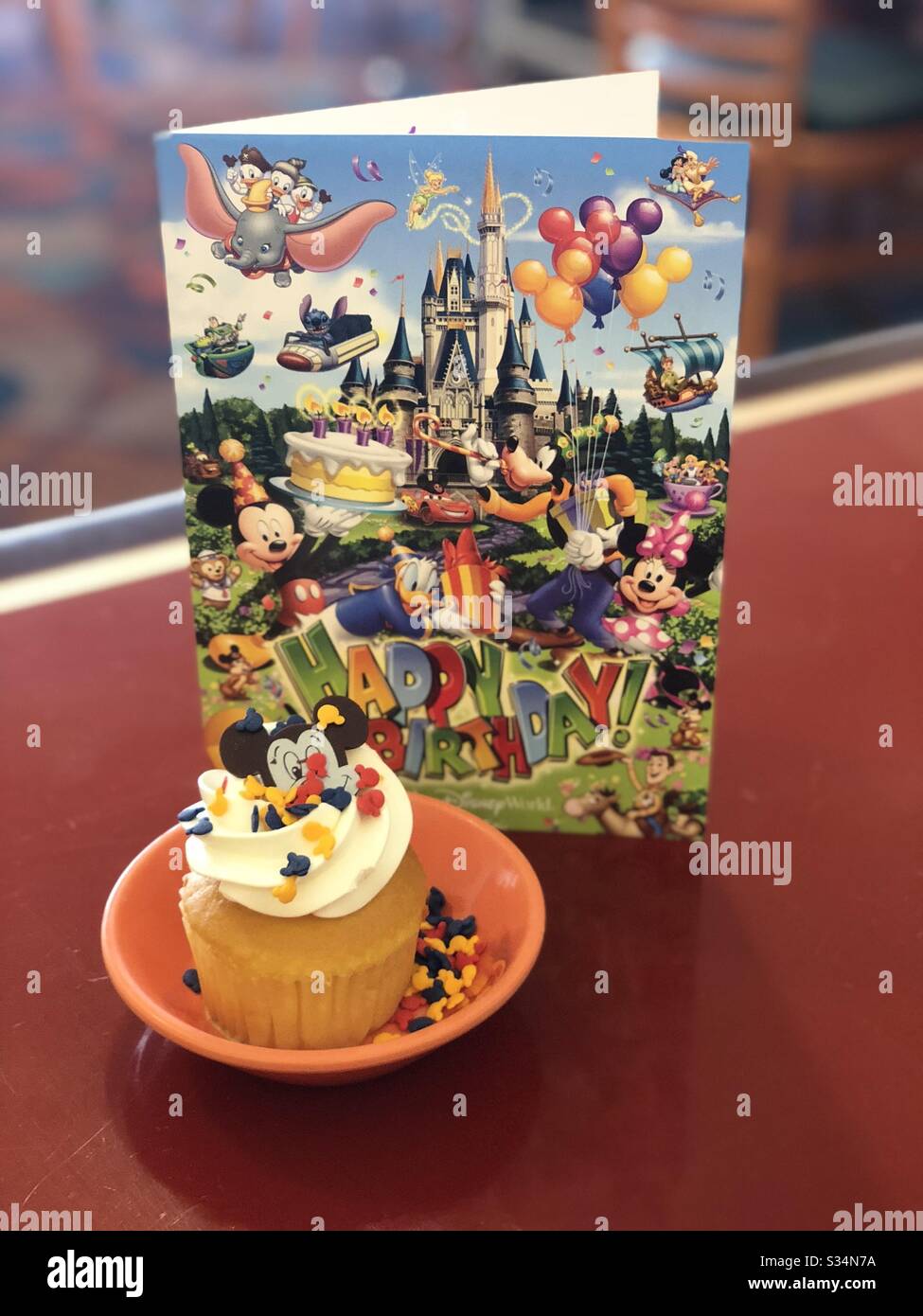 Disney Happy Birthday Cupcakes