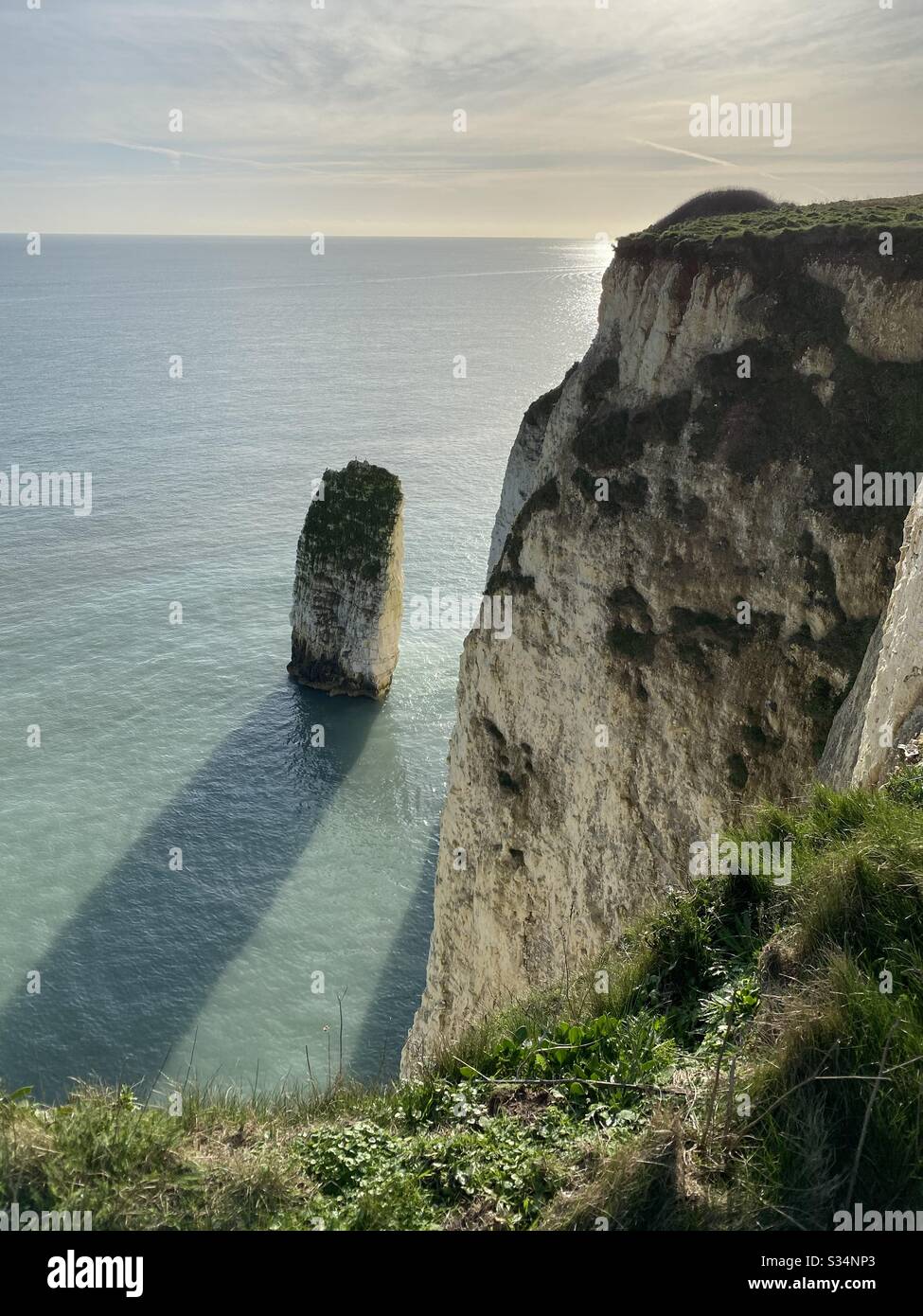 Old Harry Rocks Stock Photo - Alamy