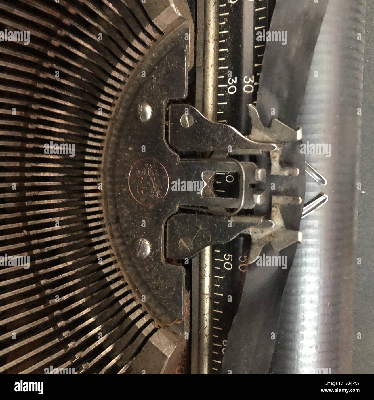 Typewriter platen hi-res stock photography and images - Alamy