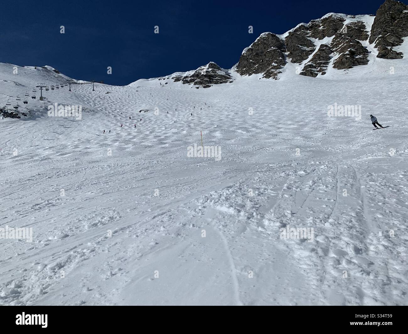 Swiss ski run hi-res stock photography and images - Alamy