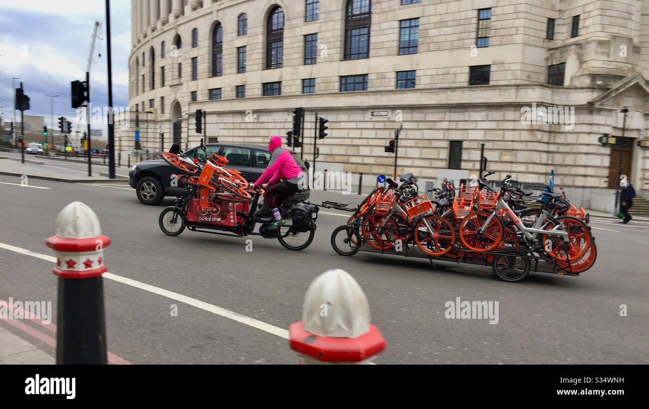 Collecting bikes hi-res stock photography and images - Alamy