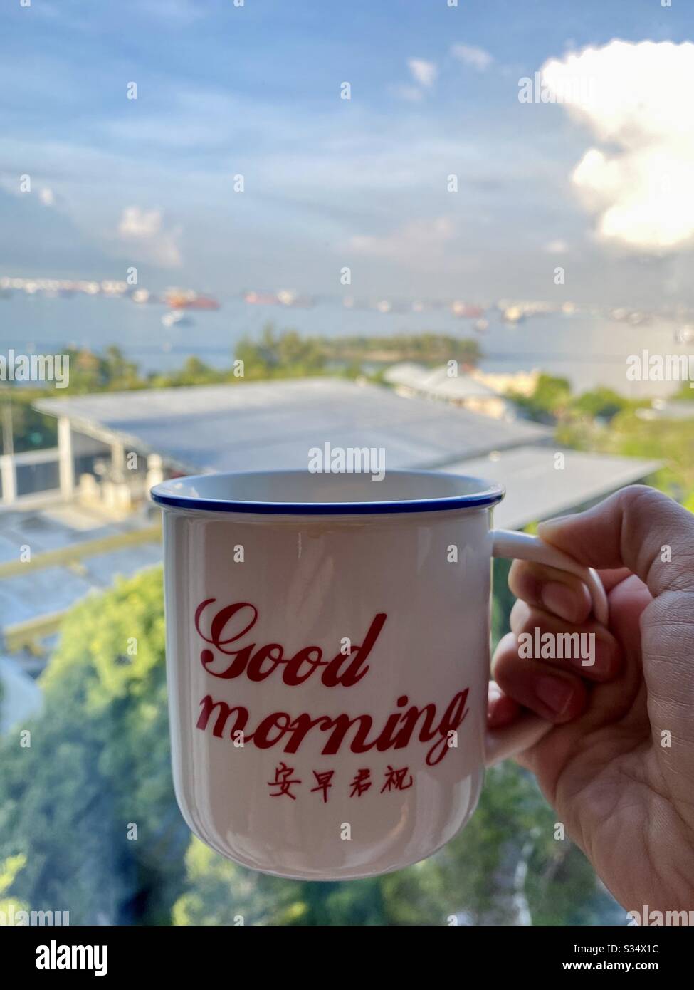 Morning at the hotel hi-res stock photography and images - Alamy