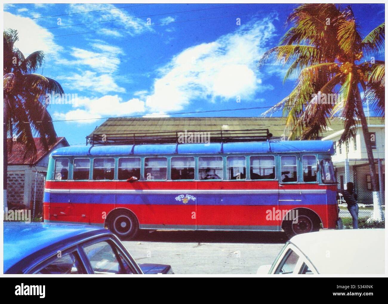 Jamaican bus stop hi-res stock photography and images - Alamy