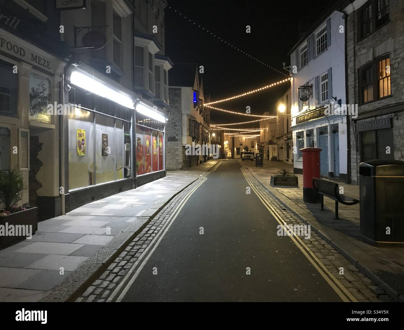 Plymouth night hi-res stock photography and images - Alamy