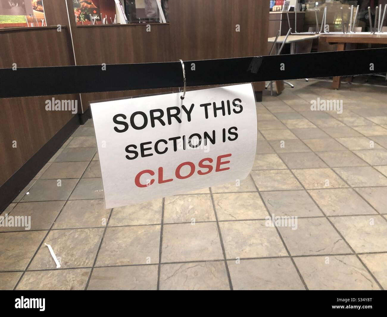 Sorry this section is close hi-res stock photography and images - Alamy