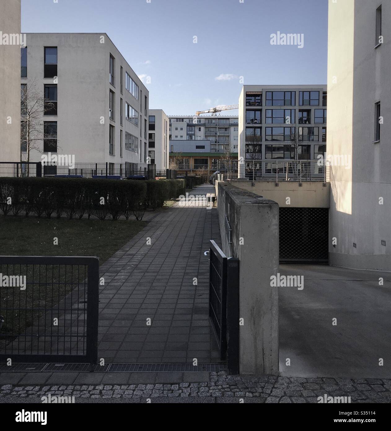 Friedrichshain modern buildings hi-res stock photography and images - Alamy
