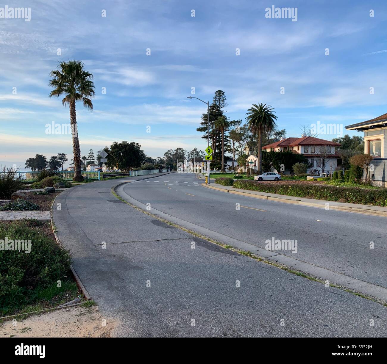 Santa cruz california west cliff drive hi-res stock photography and ...