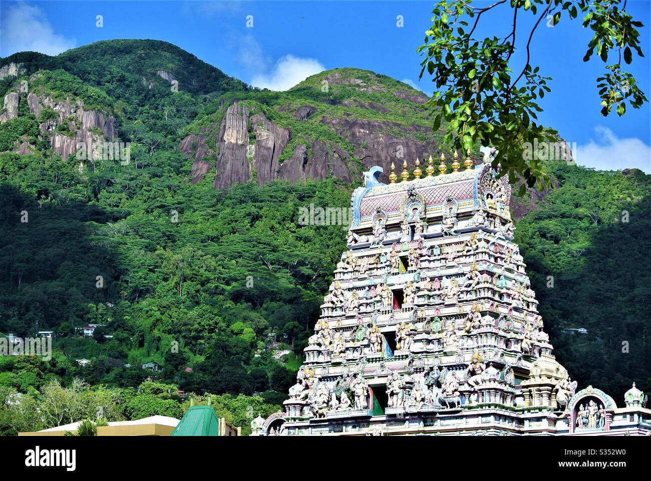 Seychelles Hindu Temple High Resolution Stock Photography and Images ...