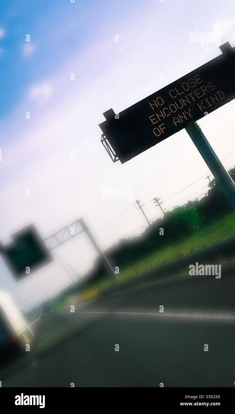 Texas highway signs hi-res stock photography and images - Alamy