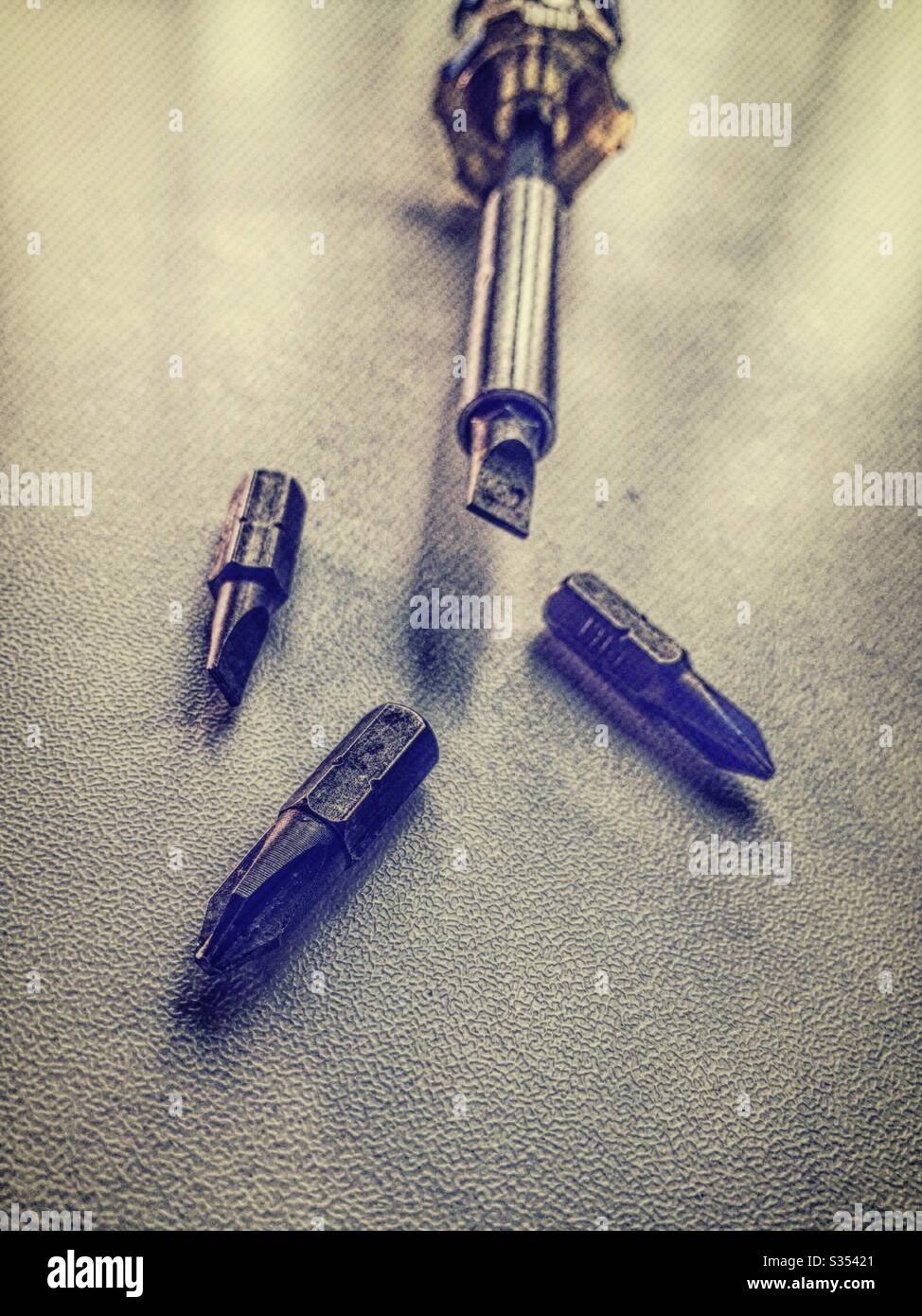 Interchangeable screwdriver hi-res stock photography and images - Alamy