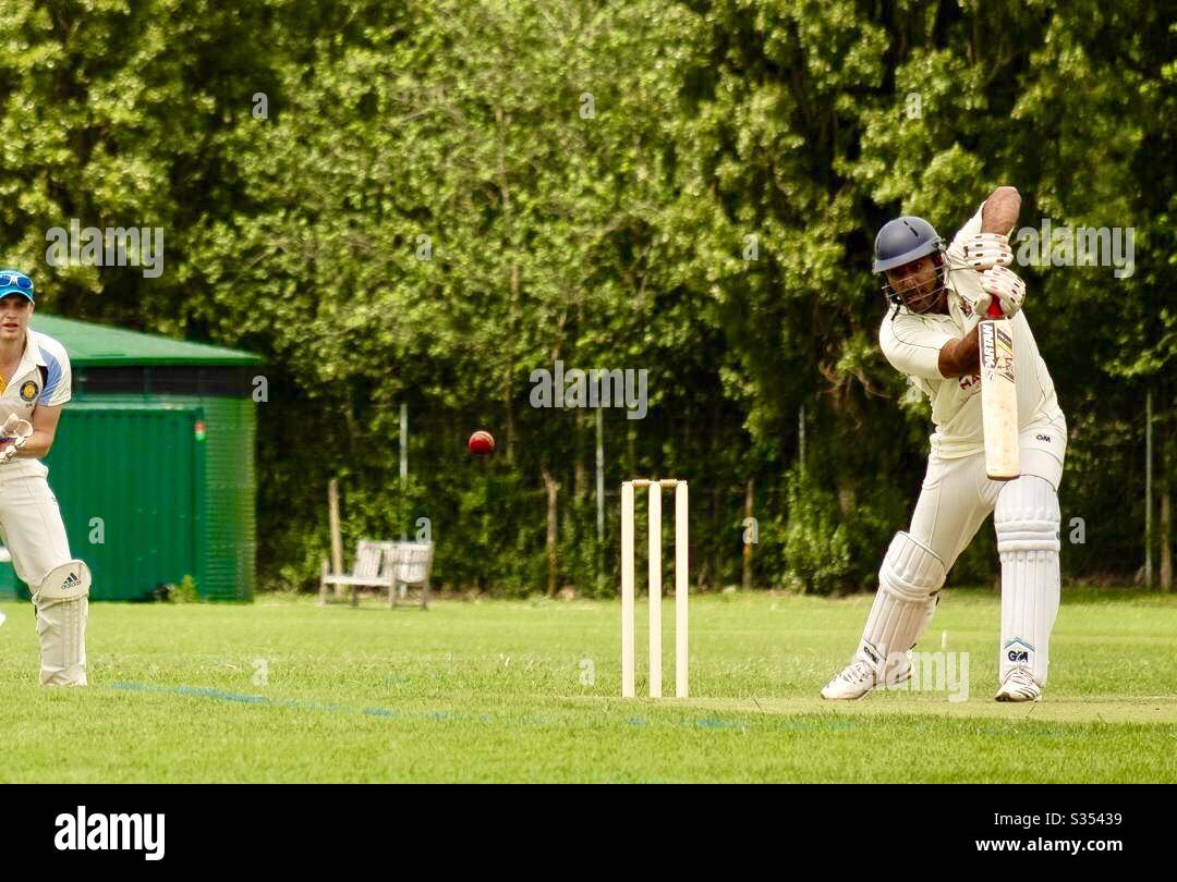 Cricket stumps test hi-res stock photography and images - Alamy