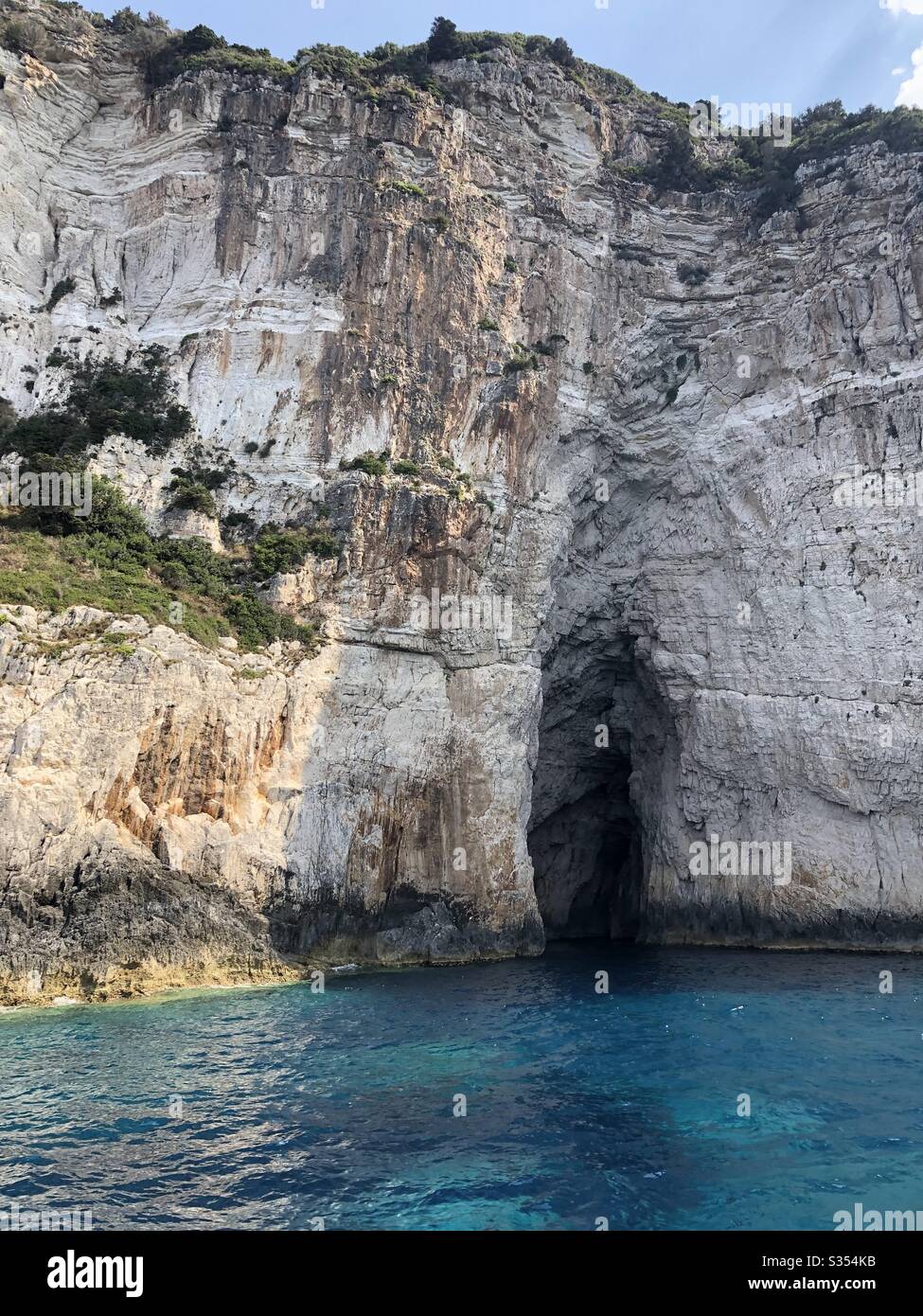 The blue caves of paxos hi-res stock photography and images - Alamy