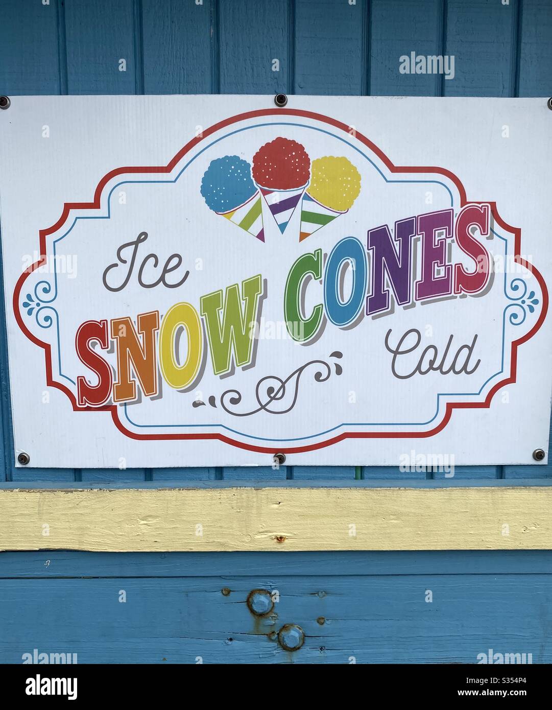 Snow Cone Signs