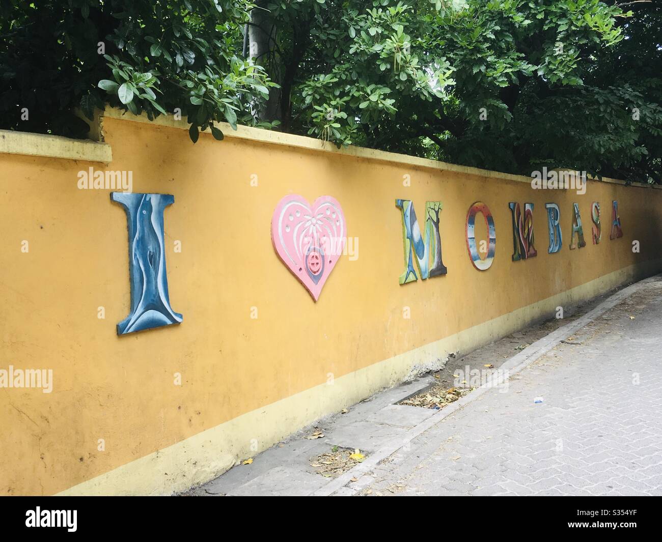 I love mombasa hi-res stock photography and images - Alamy