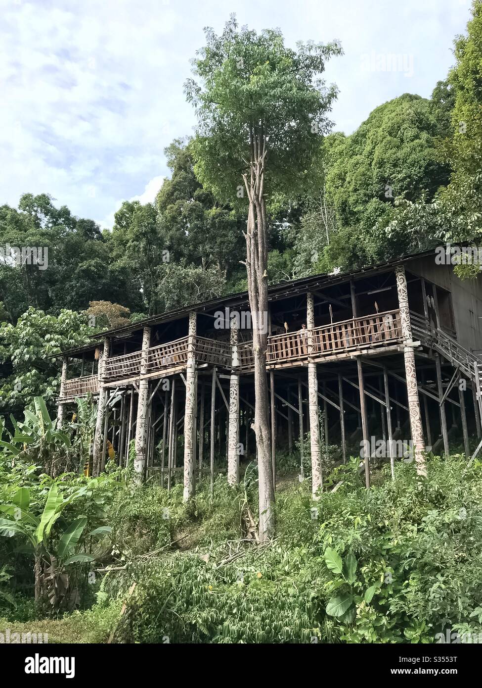 Sarawak Longhouse High Resolution Stock Photography and Images - Alamy