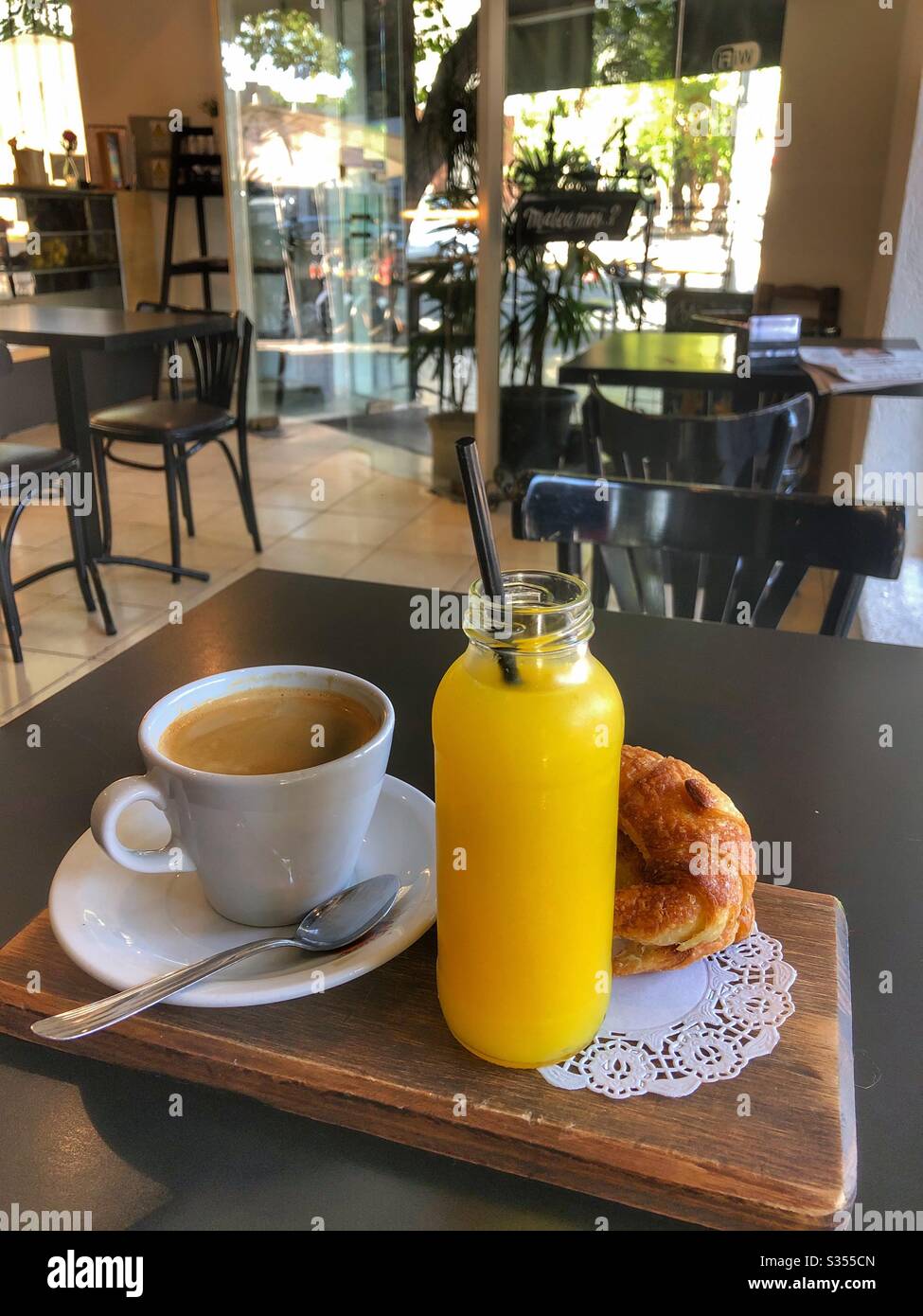 An Argentinian breakfast Stock Photo - Alamy