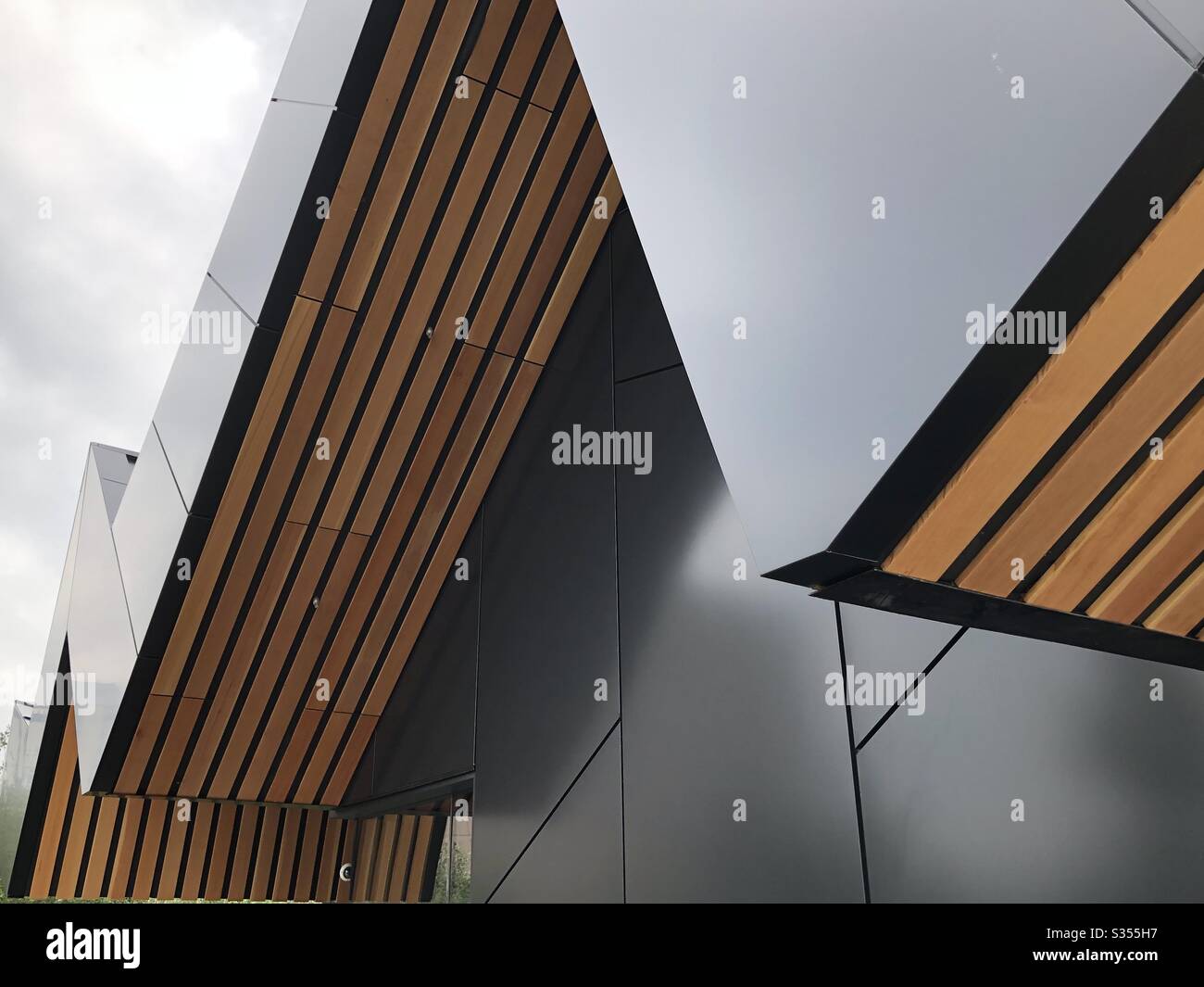 Modern architectural ceiling, roof and skylights Stock Photo - Alamy